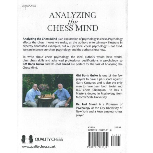 Chess books, Strategies and Tactics - Analyzing the Chess Mind